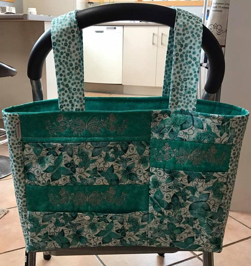 Machine Embroidery Design ITH - Walker Butterfly Bag