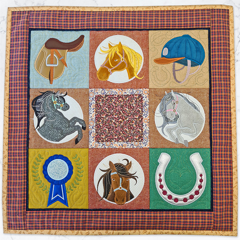 Horse Riding Quilt