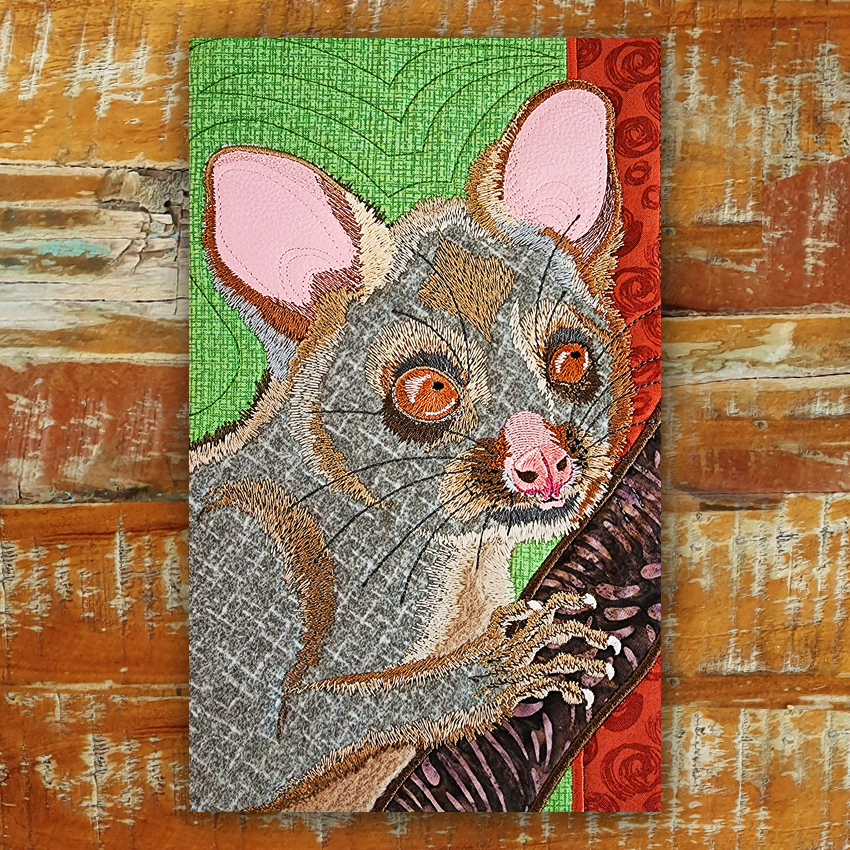 Brushtail Possum Add-on Block 5x7 6x10 7x12