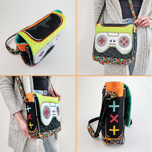 Game Controller Messenger Bag