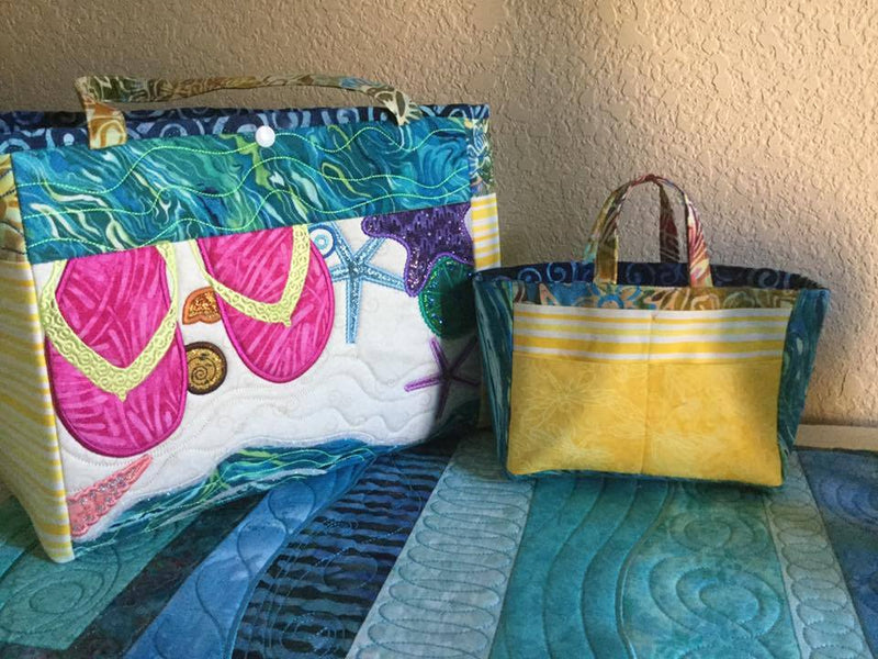 Bag Insert - Applique Machine Embroidery Design