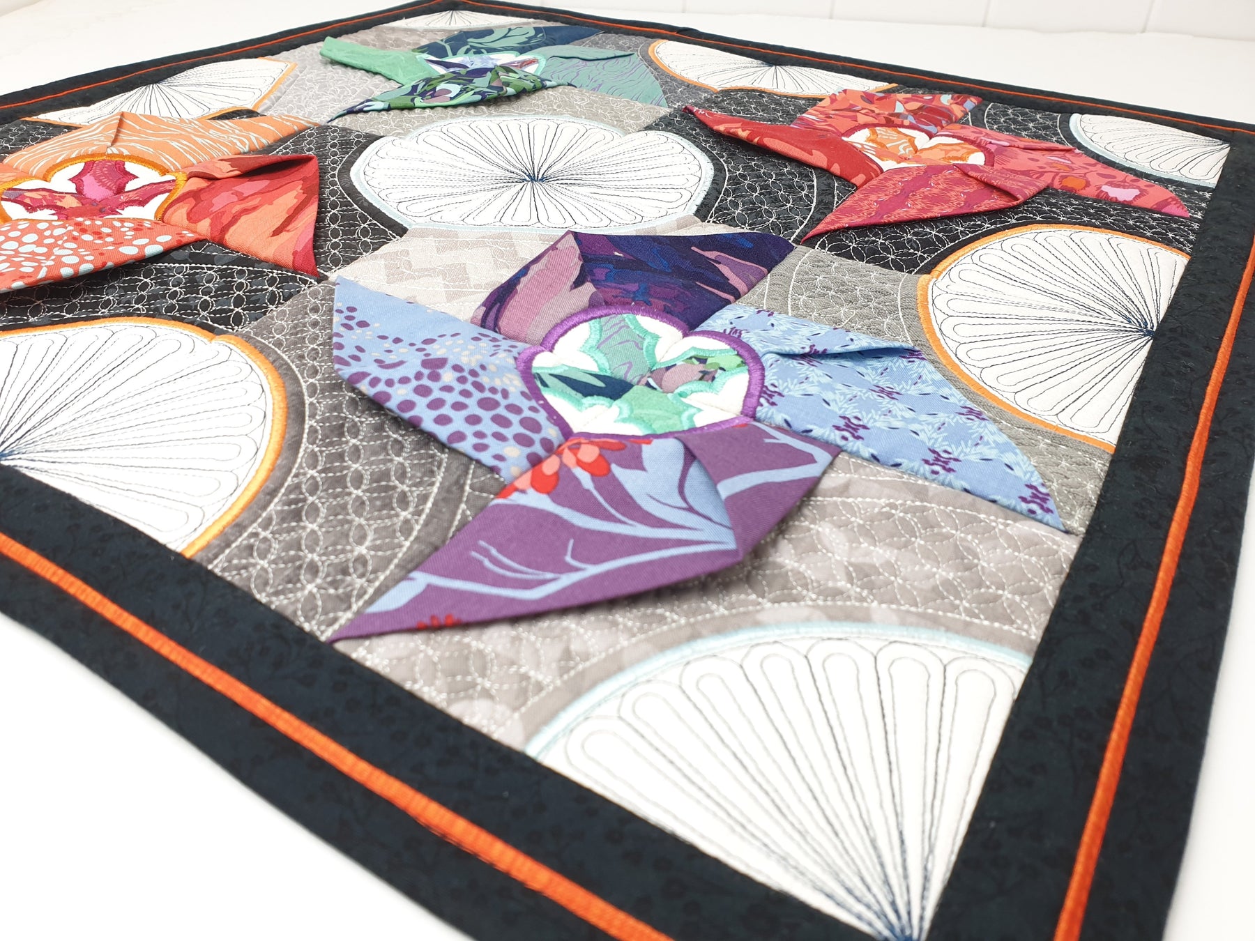 3D Japanese Pinwheel Quilt