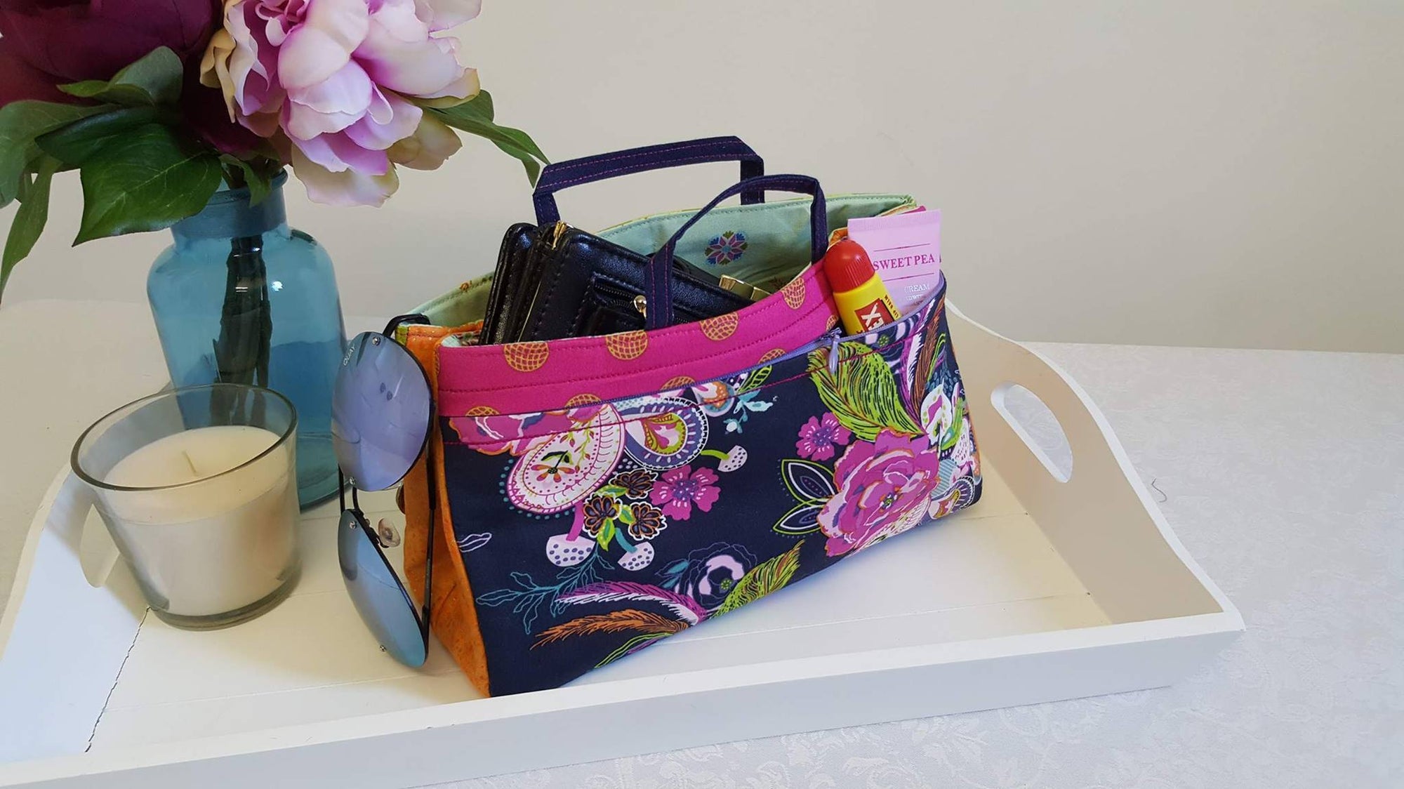 Bag Insert - Applique Machine Embroidery Design