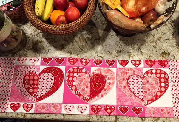 Embroidery Designs - Love Quilt Blocks & Table Runner