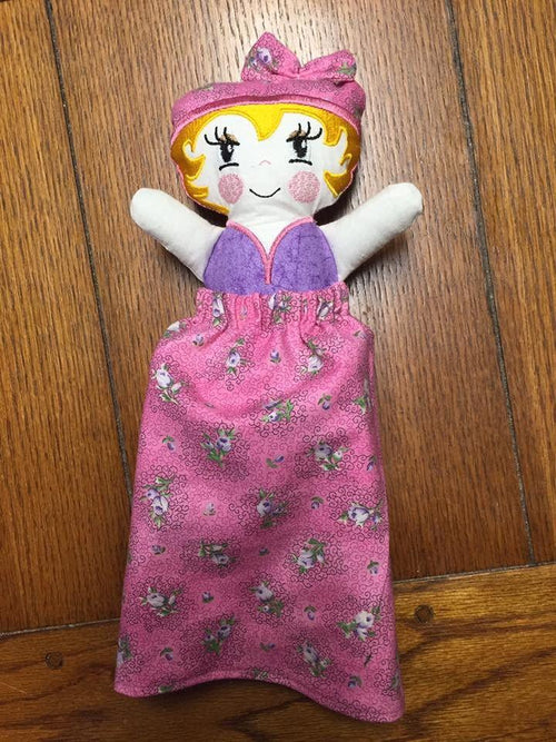 In The Hoop Embroidery - Sleepy Doll