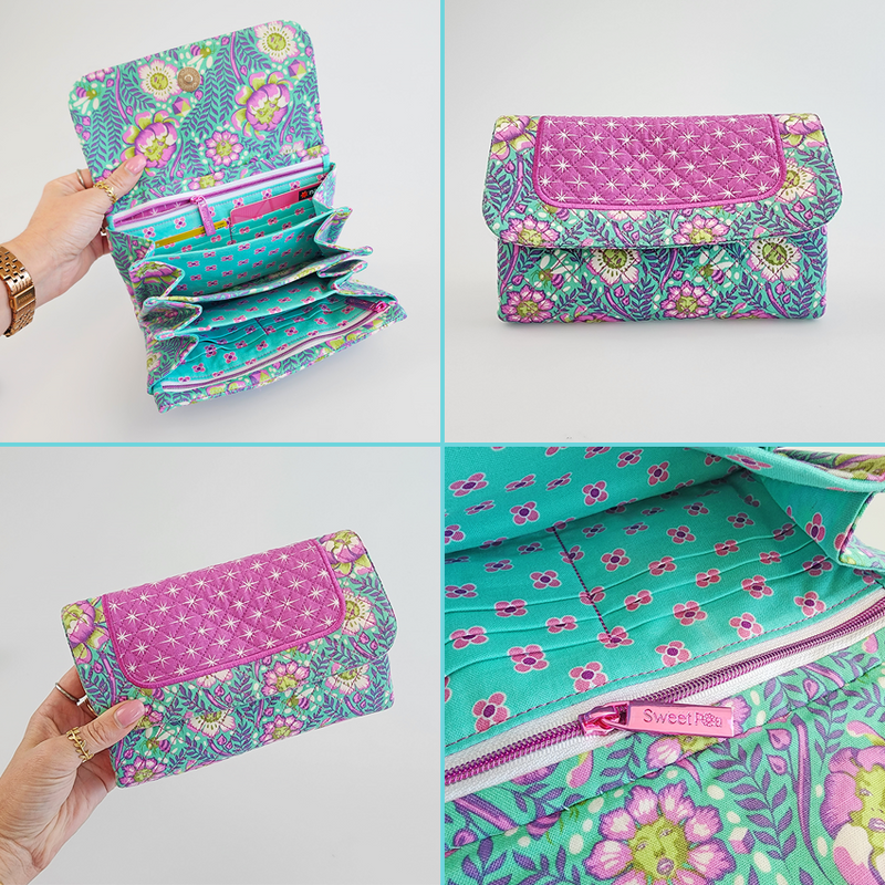 In The Hoop Embroidery Designs - Quintessential Wallet