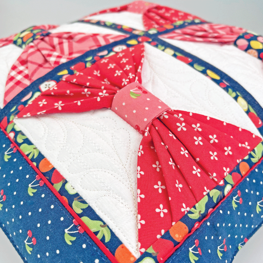 3D Bow Blocks and Cushion 4x4 5x5 6x6 7x7 and 8x8