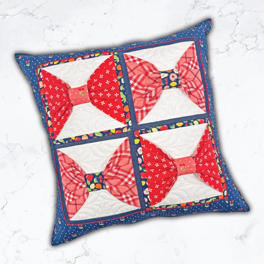 3D Bow Blocks and Cushion 4x4 5x5 6x6 7x7 and 8x8