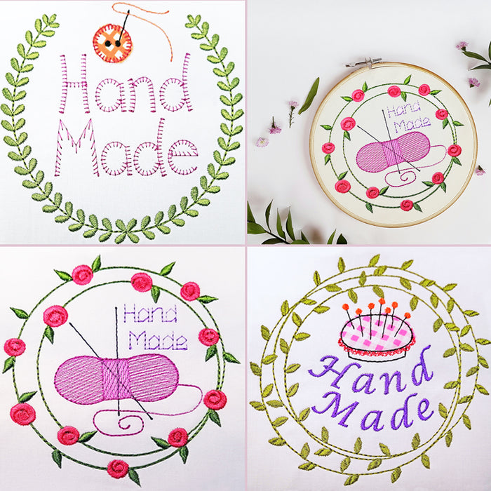 Handmade Wreaths Embroidery
