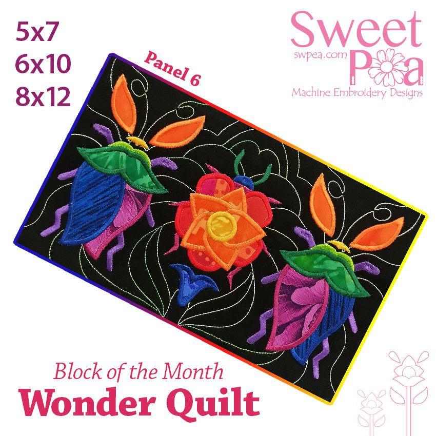 BOM Block of the month wonder quilt block 6