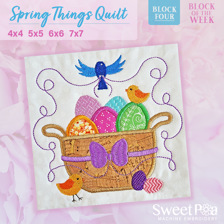BOW Spring Things Quilt - Block 4