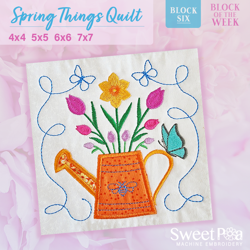 BOW Spring Things Quilt - Block 6