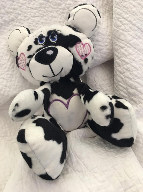 Embroidery Design ITH - Love Bear Stuffed Toy | Sweet Pea