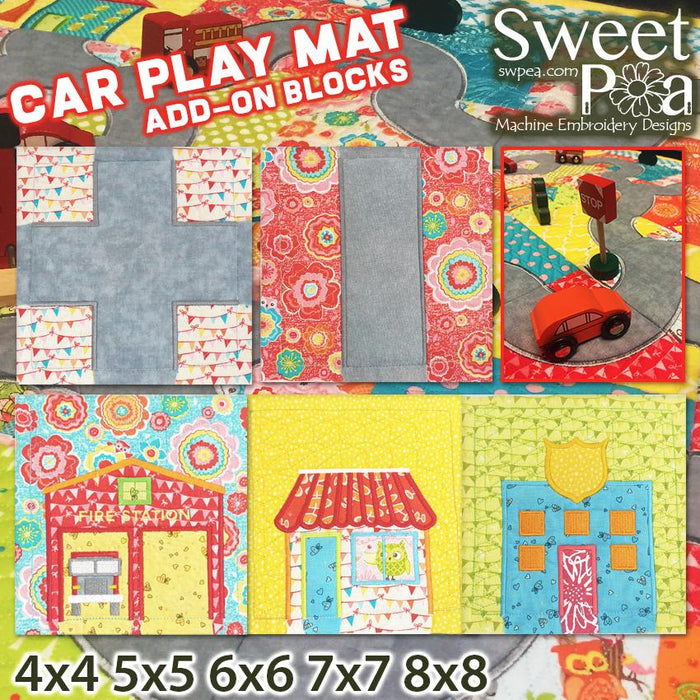 Car Play Mat Add-On Blocks