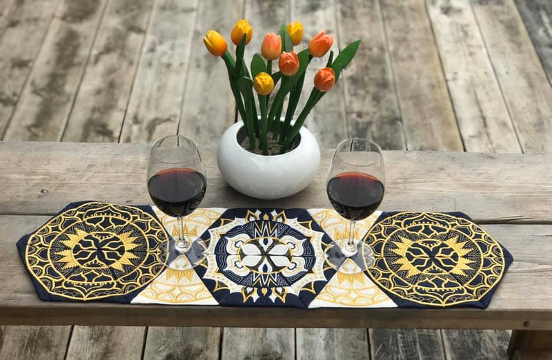 Free Spirit Table Runner 4x4 5x5 6x6 7x7