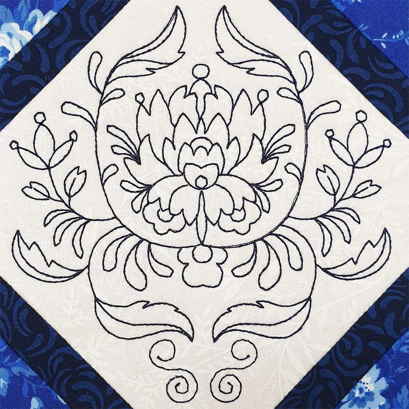 Delft Inspired Table Runner or Hanger