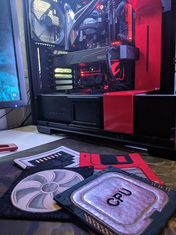 Computer Coaster 4x4 5x5 6x6 7x7 in the hoop machine embroidery design