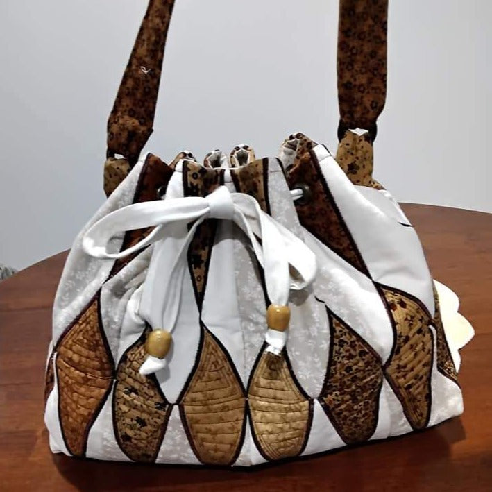 Embroidery Design ITH - On Point Tote Bag