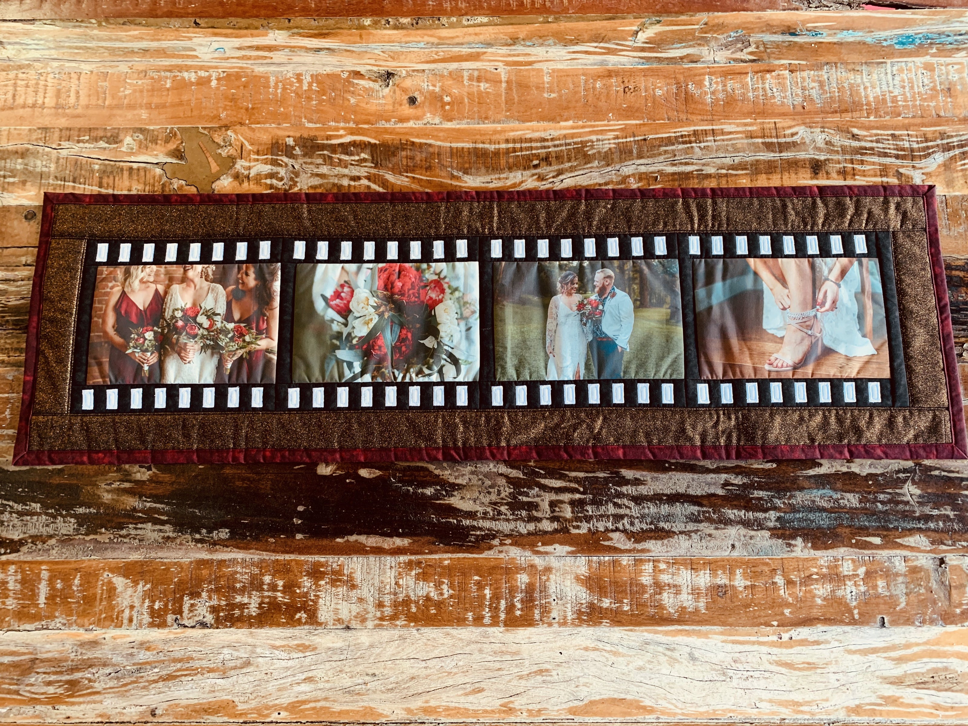Film Strip Table Runner