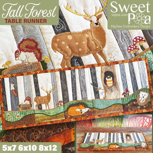 Fall Forest Table Runner
