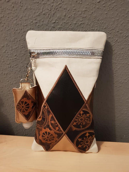 In The Hoop Embroidery Design - Diamonds Bag Set