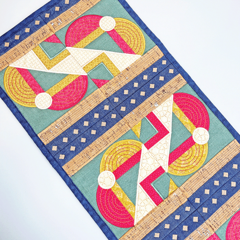 Geometric Shapes Blocks/Runner