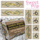 ITH Machine Embroidery Design - Golden Wattle Quilt Border