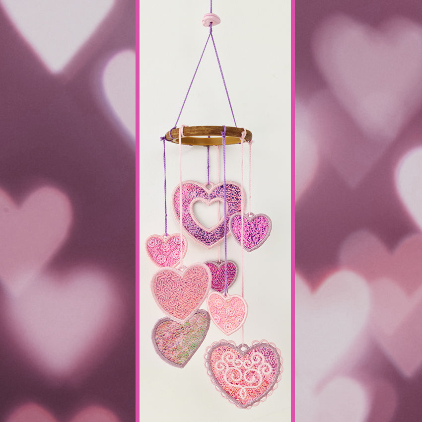 Hearts Hanger 4x4 5x5