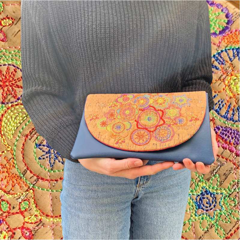 Embroidery Design ITH - Hobo Clutch Bag