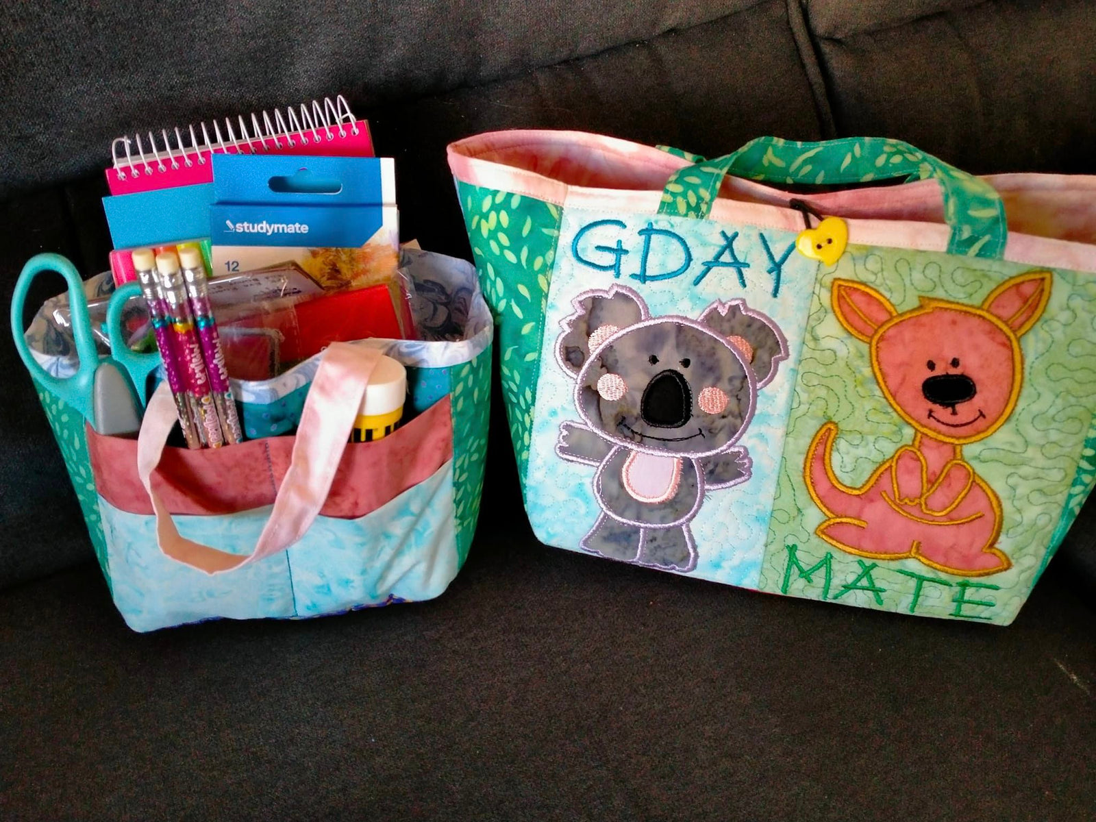 Bag Insert - Applique Machine Embroidery Design