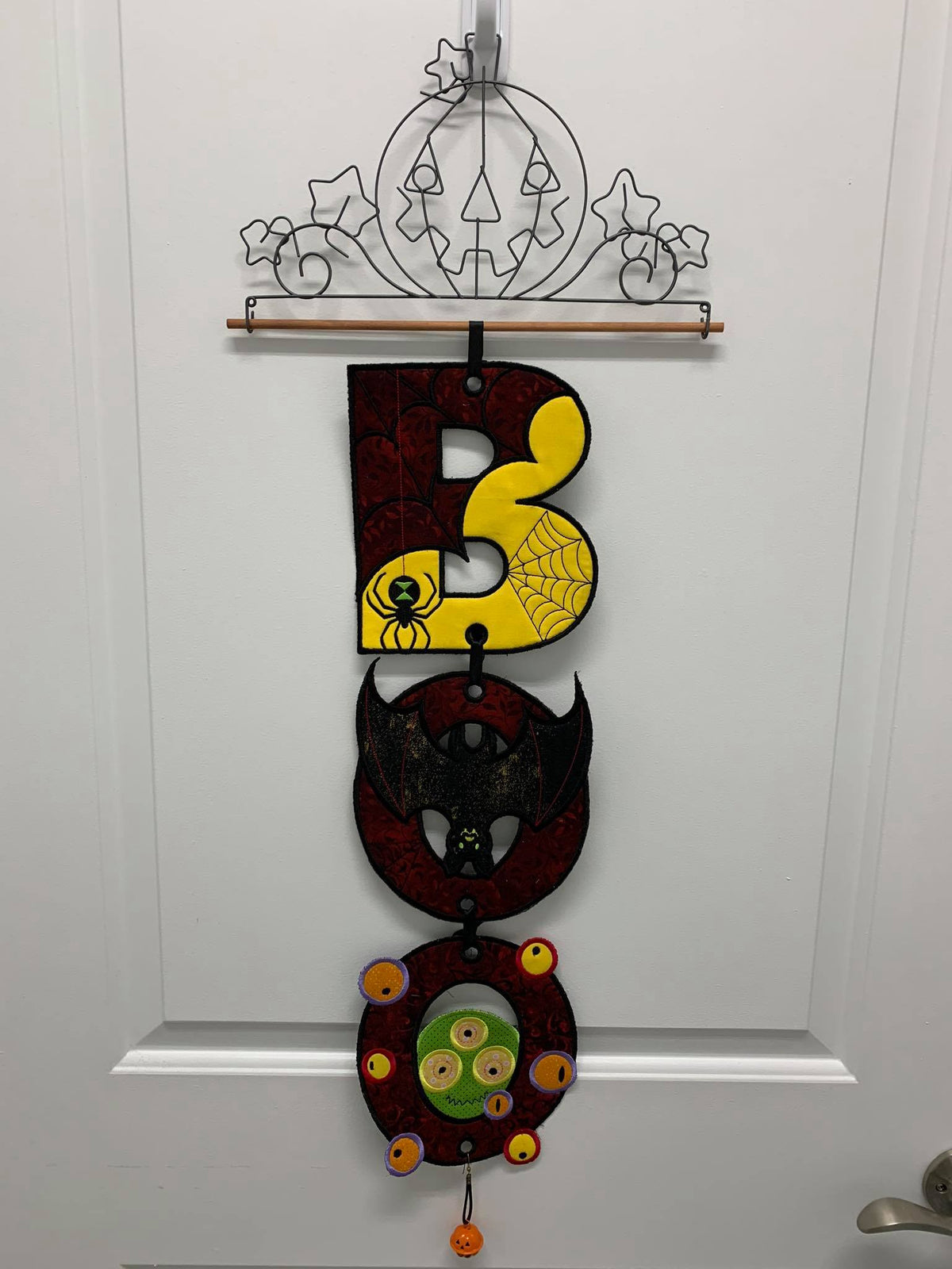 BOO Wall Hanger 5x7 6x10 7x12