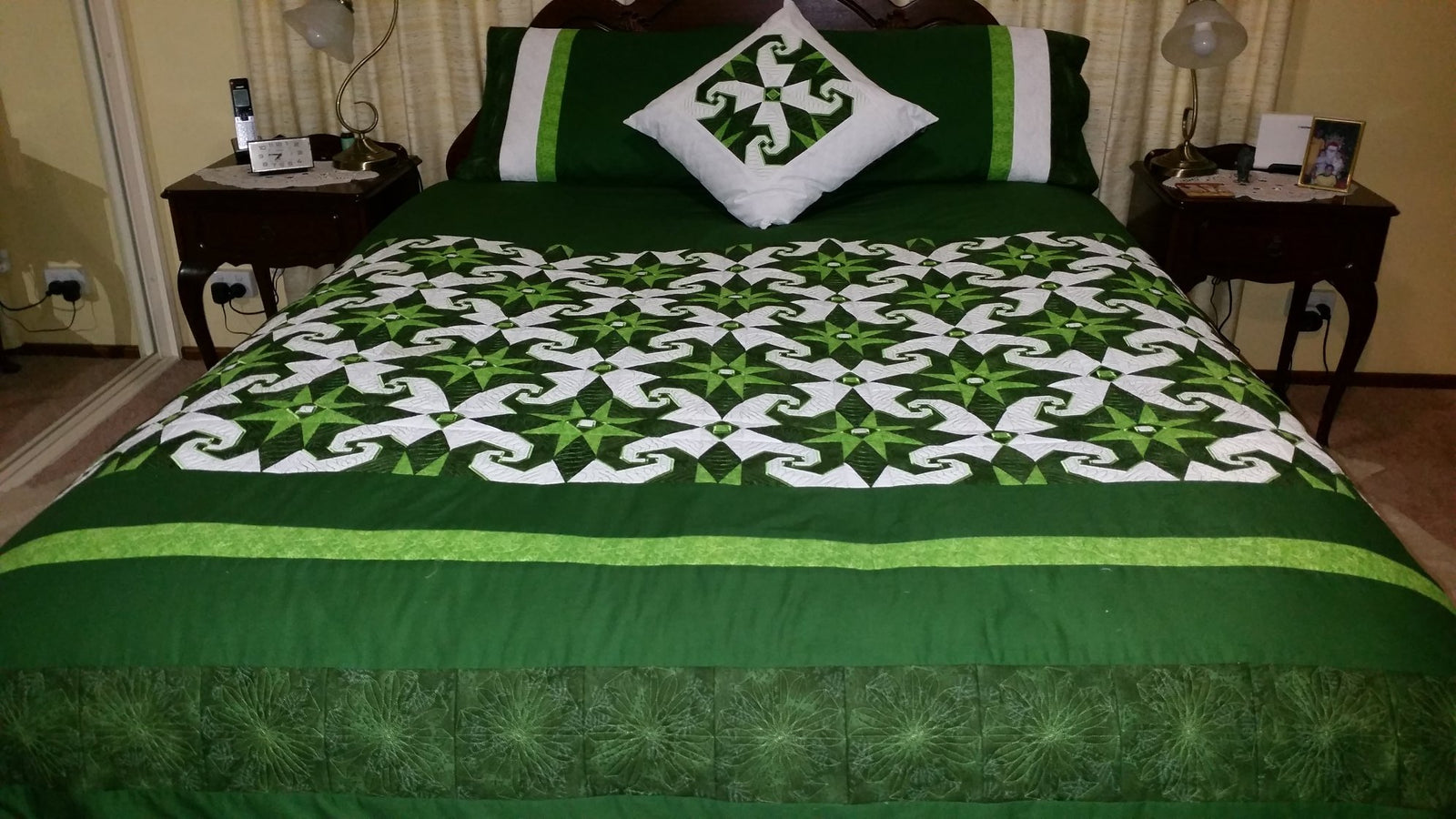 Machine Embroidery Projects - Stormy Sharon Blocks and Quilt