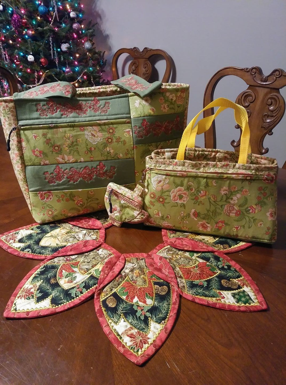 Bag Insert - Applique Machine Embroidery Design