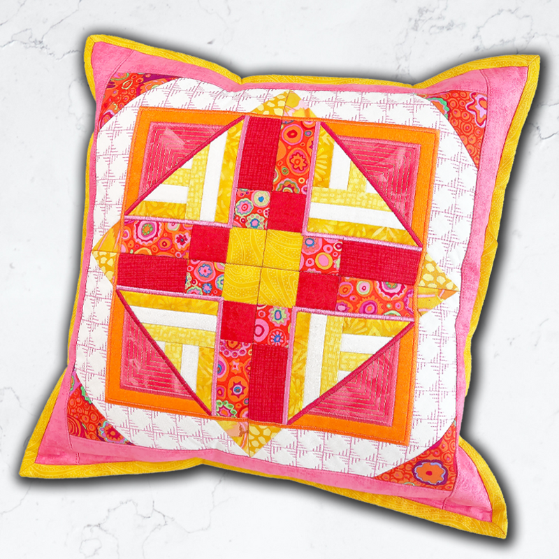 Labyrinth Geometric Cushion