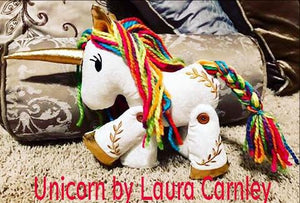 In The Hoop Embroidery - Sienna the Horse Stuffed Toy