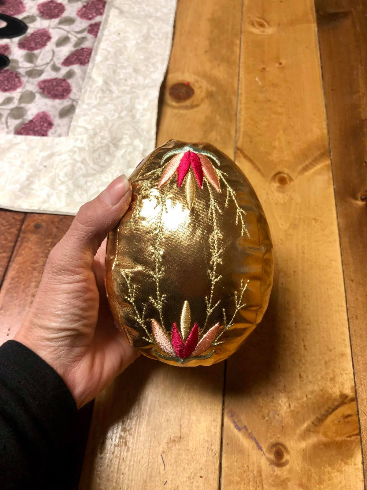 Machine Embroidery Projects - Stuffed Easter Eggs