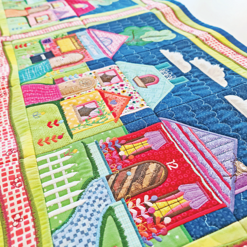 Neighbourhood Blocks and Quilt 4x4 5x5 6x6 7x7
