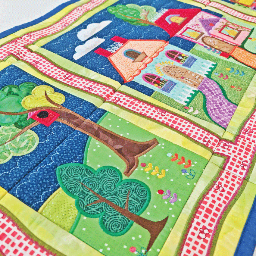 Neighbourhood Blocks and Quilt 4x4 5x5 6x6 7x7
