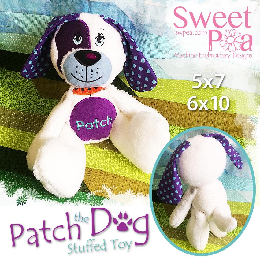Embroidery Design ITH - Love Bear Stuffed Toy | Sweet Pea