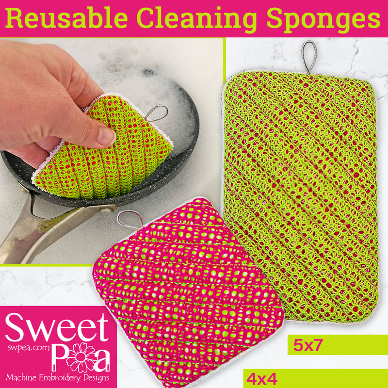 Reusable Cleaning Sponges