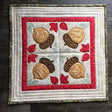 In The Hoop Embroidery Designs - Acorn Table Runner