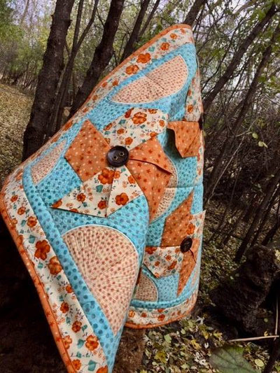 3D Japanese Pinwheel Quilt