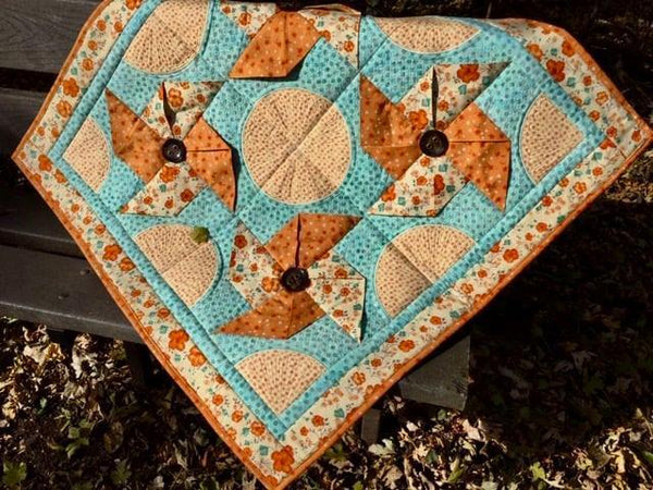 3D Japanese Pinwheel Quilt