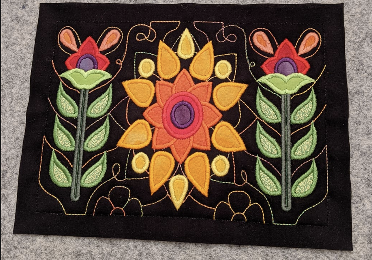 BOM Block of the month wonder quilt block 1