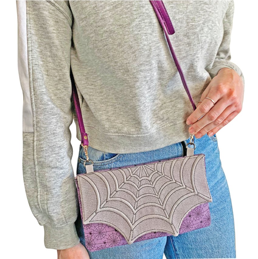 Spider Web Flap Clutch 5x7 6x10 7x12