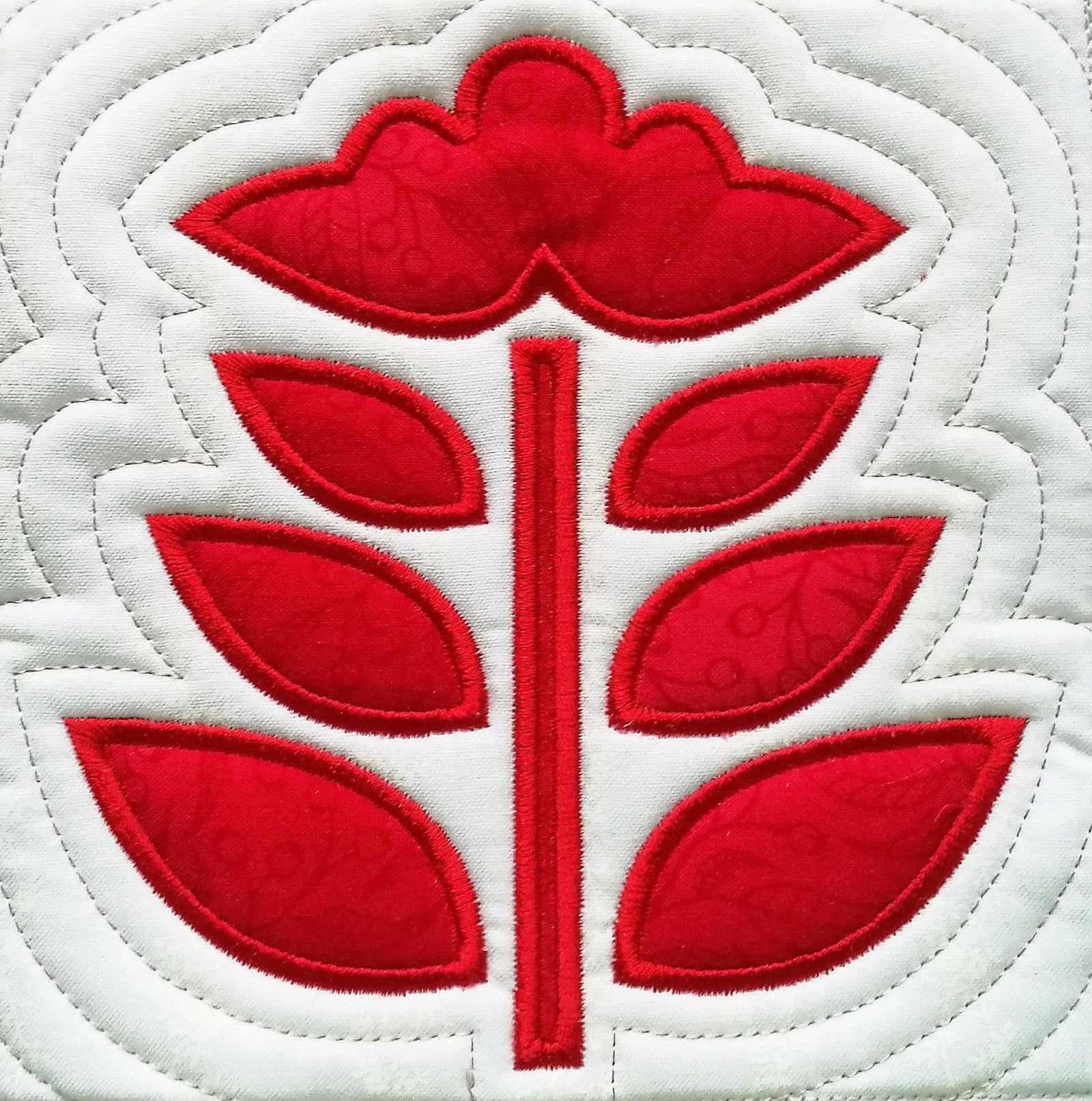 Machine Embroidery Projects - Stark Contrast Quilt