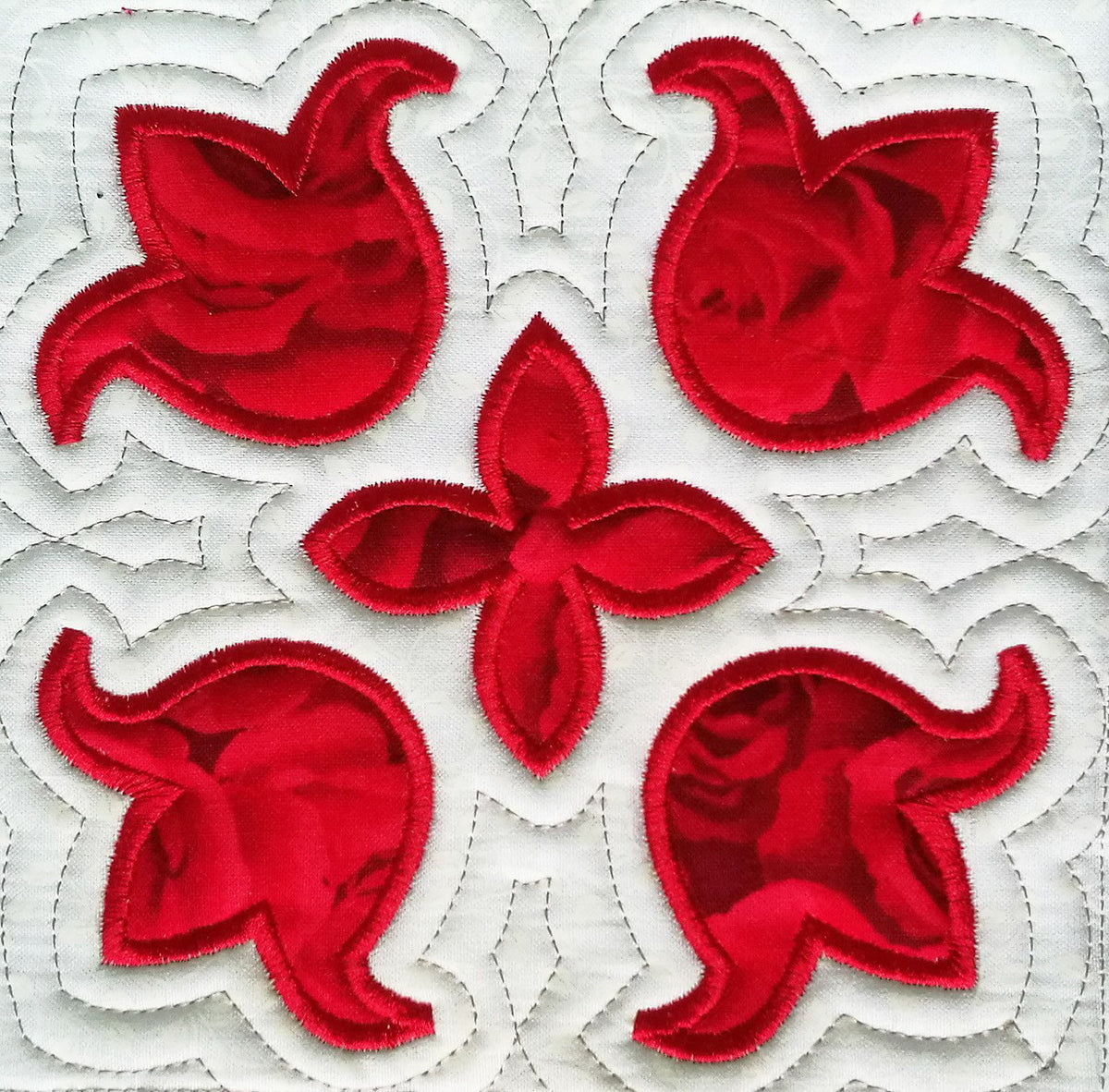 Machine Embroidery Projects - Stark Contrast Quilt