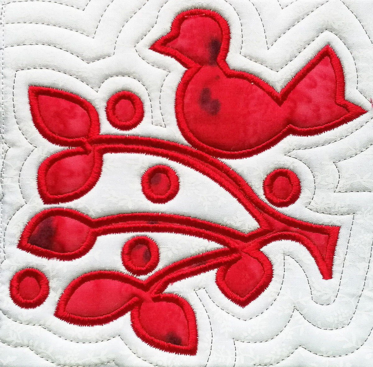 Machine Embroidery Projects - Stark Contrast Quilt