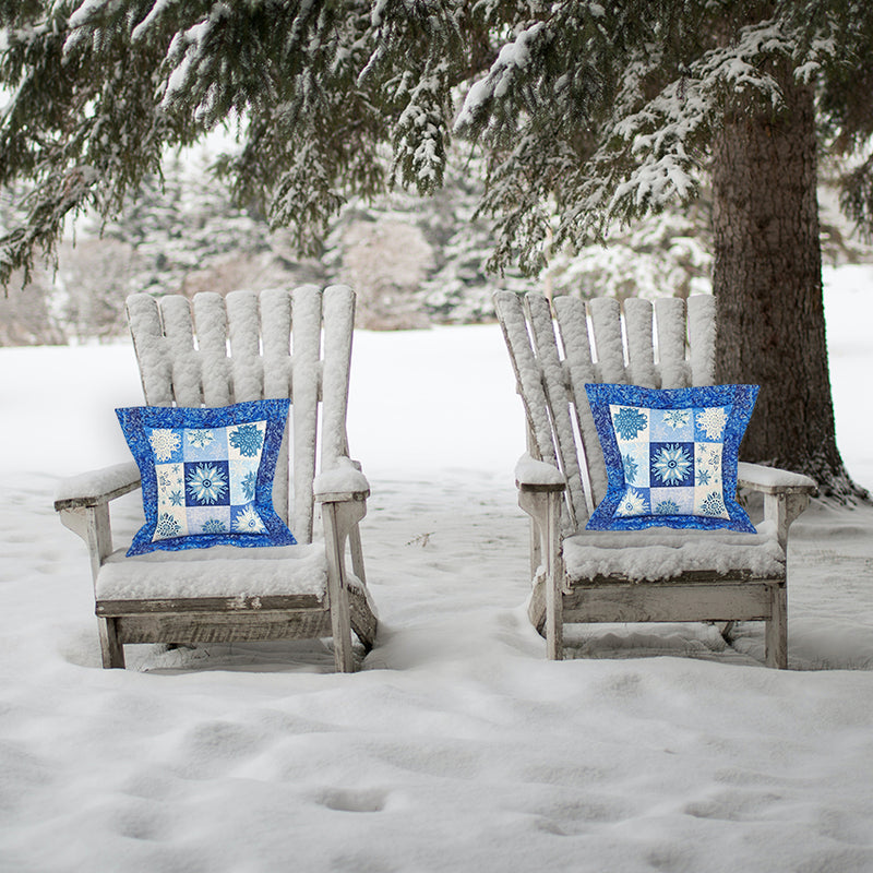 Snowflake Lace Cushion