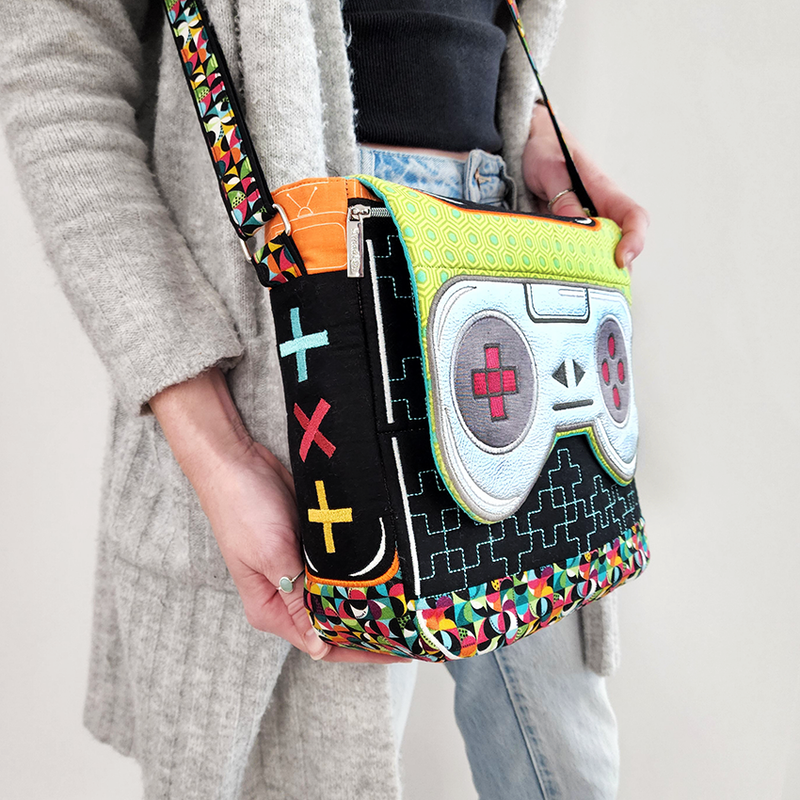 Game Controller Messenger Bag